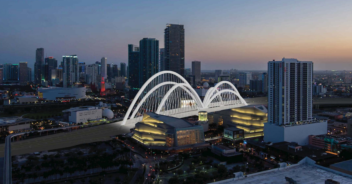 Miami’s new $840 million Signature Bridge and highway project continues ...